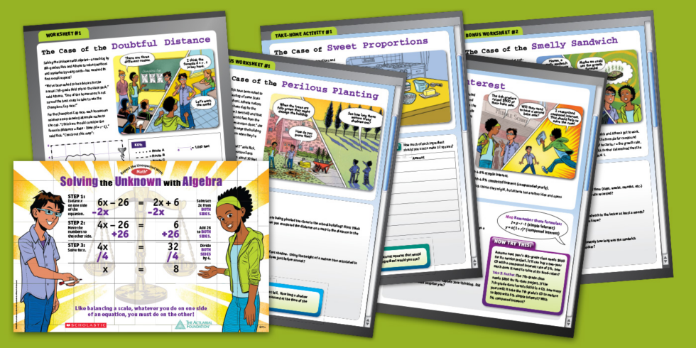 Solving the Unknown With Algebra | Unexpected Math | The Actuarial ...