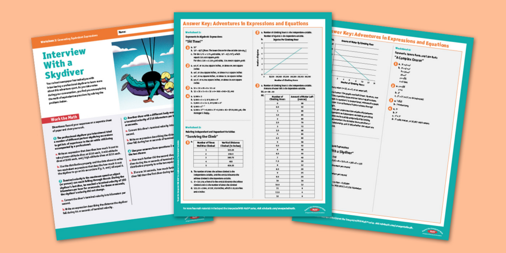 Using Properties to Identify Equivalent Expressions | Unexpected Math ...
